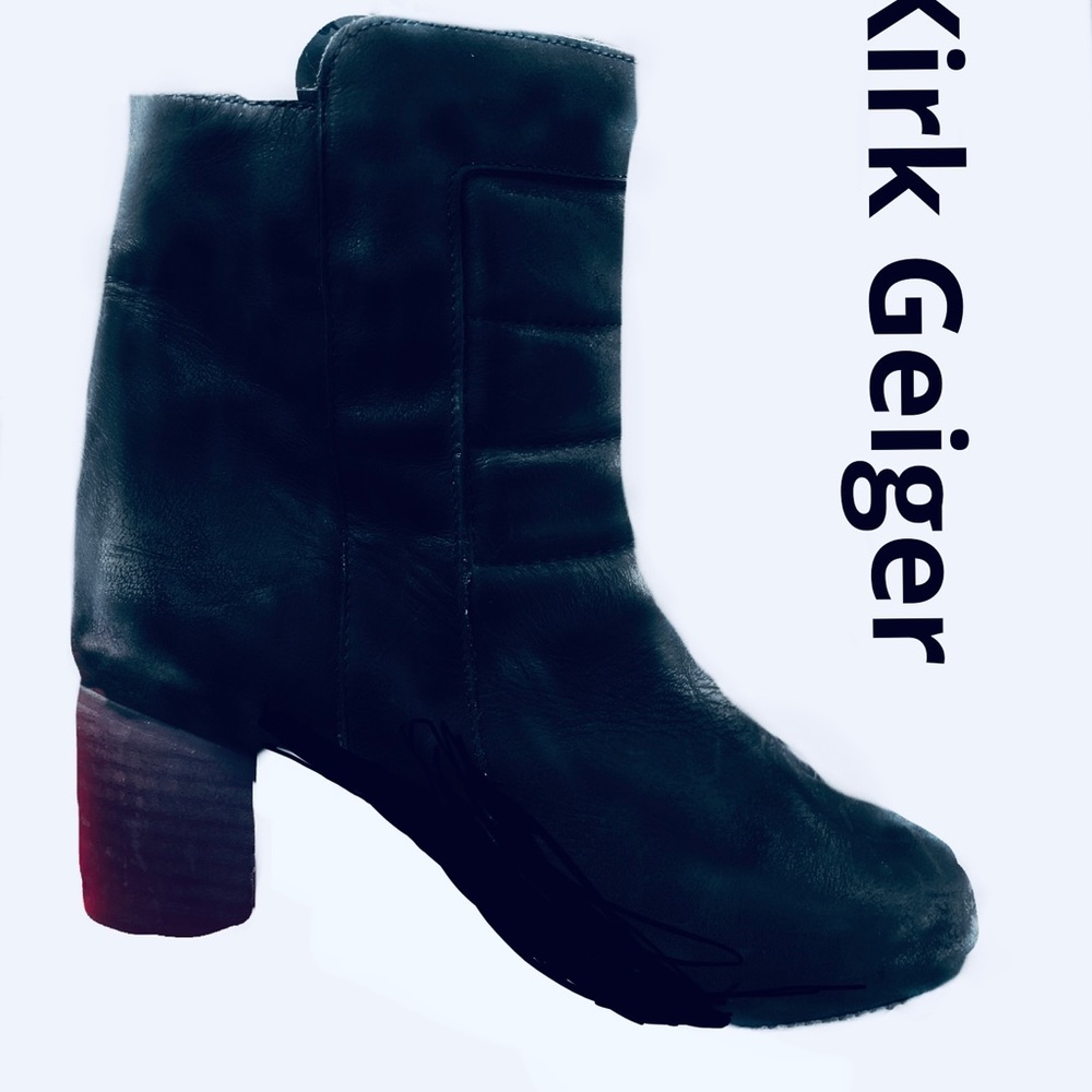 Kirk Geiger Leather Boots - Gem